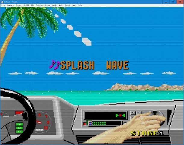 OUTRUN (PC Engine): 懐ゲー 思い出語り