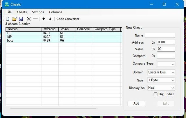 ファミコンのチートコードでよくある表記: 懐ゲー 思い出語り