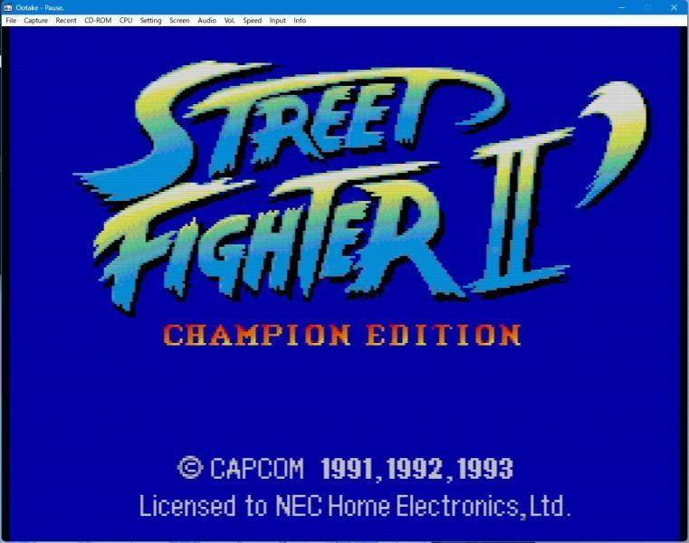 STREET FIGHTER Ⅱ’ （PC Engine）: 懐ゲー 思い出語り